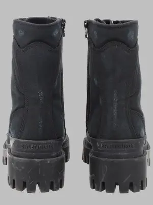 Balenciaga Combat Strike" Boots - Black