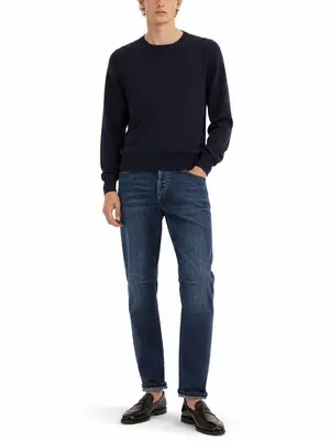 Brunello Cucinelli Maglia In Lana - Blue