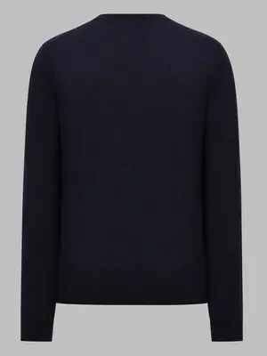 Brunello Cucinelli Maglia In Lana - Blue
