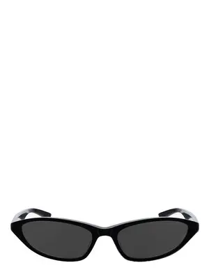 Balenciaga Occhiale Da Sole "neo Oval 2.0 - Black
