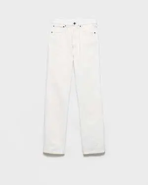 Prada Classic Denim Jeans - White