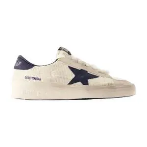 GOLDEN GOOSE Stardan Sneakers With Net And Suede Construction - Beigeinkbl