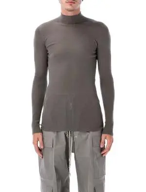 Rick Owens Ribbed Wool Turtleneck Sweater