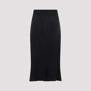 MAISON MARGIELA Satin Midi Skirt