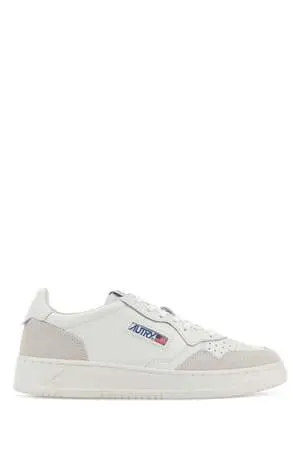 AUTRY Leather Medalist Low Top Sneakers - White