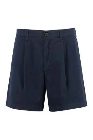 DEPARTMENT 5 Cotton Bermuda Shorts - Blue