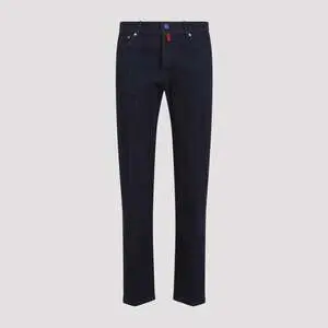 Kiton Regular & Straight-leg Cotton Pants