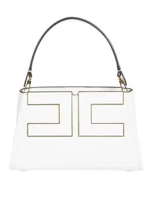 Elisabetta Franchi Shoulder Bag - Beige