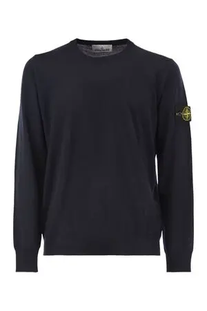 Stone Island Inspired Crewneck Sweatshirt - Navyblue