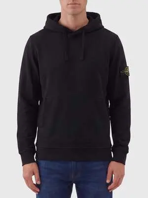 Stone Island Hoodie Sweater - Black