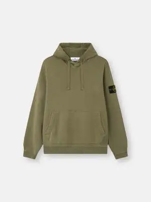 Stone Island Stone Island Hooded Knit Sweater Militgreen
