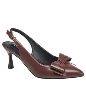 French Connection Bianca Oversized Bow Kitten Heel