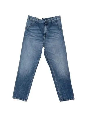 Carhartt Work In Progress Denim Cotton Jeans - Blue
