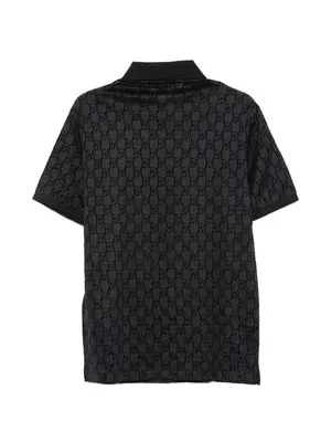 Emporio Armani Allover Logo Polo Shirt