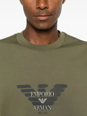 Emporio Armani Logo Cotton Sweatshirt