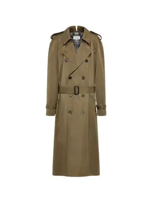 MAISON MARGIELA Double-breasted Trench Coat