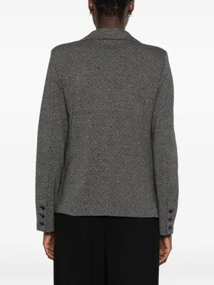 Emporio Armani Cotton Single-breasted Jacket