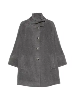 Emporio Armani Wool Coat - Grey