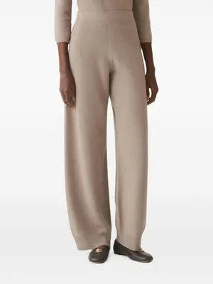 Fabiana Filippi Wool Blend Wide-leg Trousers