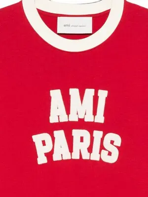 AMI Paris Logo Cotton T-shirt