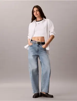 Calvin Klein Mid Rise Jeans For Women