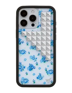 WILDFLOWER CASES Forget Me Not Floral Stud Iphone Case