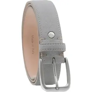 Ghurka Genuine Suede Leather Belt - Stone