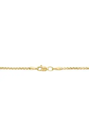 EFFY Gold-plated Sterling Silver Zircon Cross Pendant Necklace