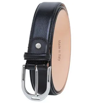 Ghurka Heritage Leather Belt - Black