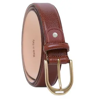 Ghurka Heritage Leather Belt - Chestnut