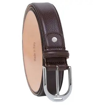 Ghurka Heritage Leather Belt - Walnut
