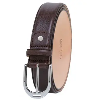 Ghurka Heritage Leather Belt - Walnut