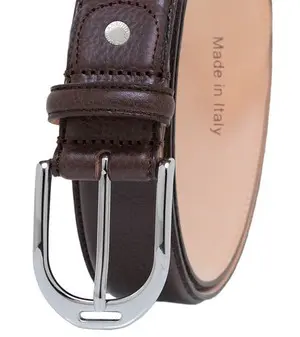 Ghurka Heritage Leather Belt - Walnut