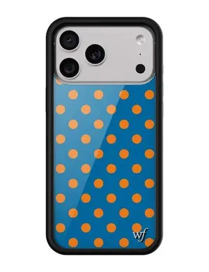 WILDFLOWER CASES Polka Dot | Blue And Orange Iphone 17/17e/air/17 Pro/17 Pro Max Case Iphone 17 Pro Max