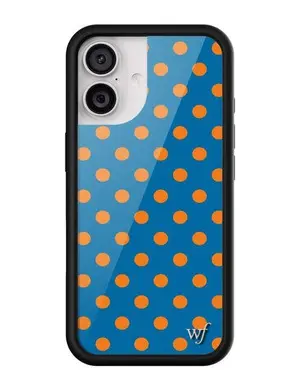 WILDFLOWER CASES Polka Dot | Blue And Orange Iphone 17/17e/air/17 Pro/17 Pro Max Case Iphone 17