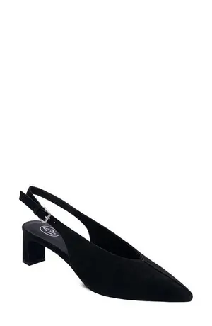 Ash Vera Slingback Pump - Black
