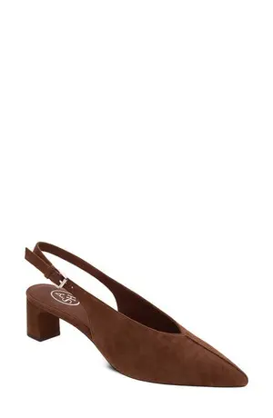 Ash Vera Pointed Toe Slingback Pump - Mink
