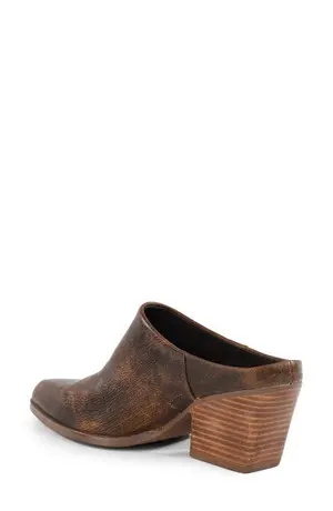 Seychelles Morning Joe Ii Leather Heeled Mule