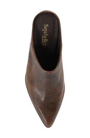 Seychelles Morning Joe Ii Leather Heeled Mule