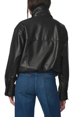 Joe's Jeans Cohen Leather Bomber Jacket
