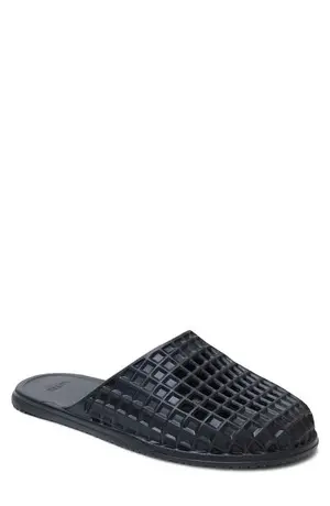 LUSSO CLOUD Rosa Slide - Jet Black