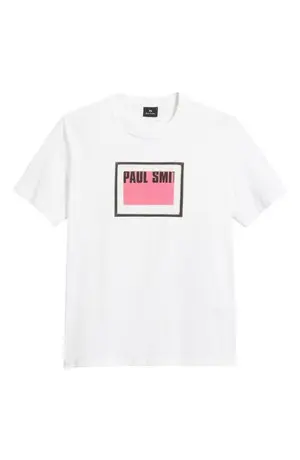Paul Smith Logo Graphic Organic Cotton T-shirt