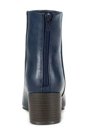 BARETRAPS Emilie Block Heel Bootie - Dark Navy