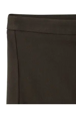 Mango Cropped Straight Leg Pants