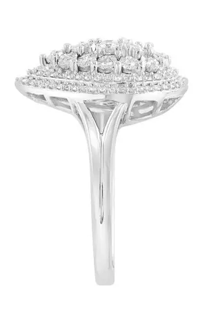 EFFY Diamond Pear Halo Ring