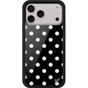 WILDFLOWER CASES Polka Dot | Black And White /17e/air/17 Pro/17 Pro Max Case - Iphone 17 Pro Max