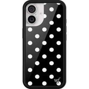 WILDFLOWER CASES Polka Dot | Black And White /17e/air/17 Pro/17 Pro Max Case - Iphone 17
