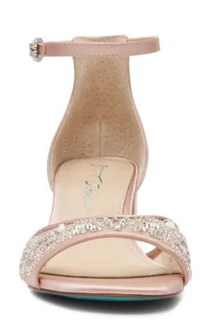 Betsey Johnson Eliat Ankle Strap Sandal - Beige