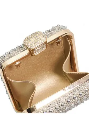Dune London Elida Crystal Box Clutch