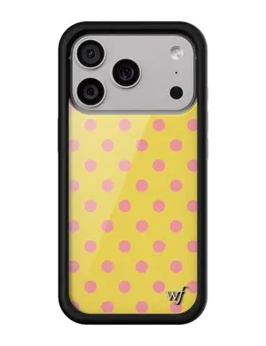 WILDFLOWER CASES Polka Dot | Yellow And Pink /17e/air/17 Pro/17 Pro Max Case - Iphone 17 Pro